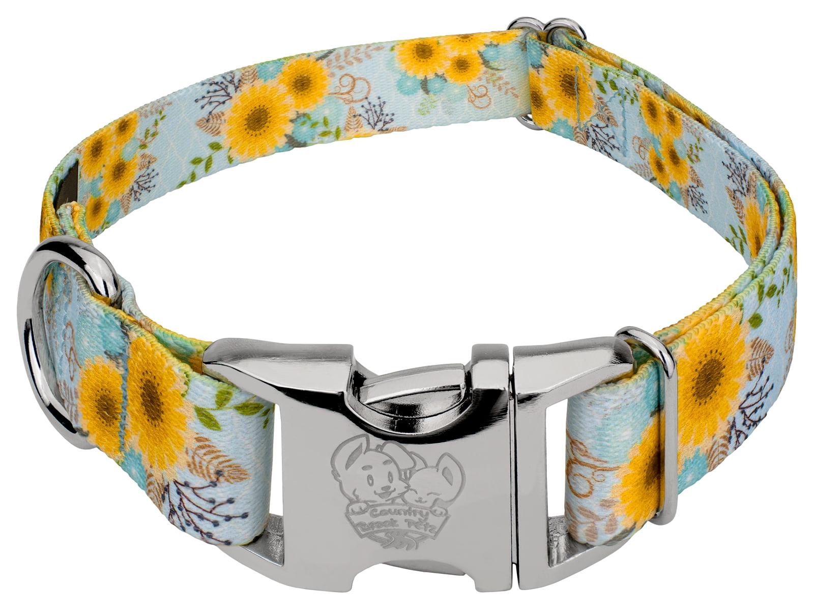 Country Brook Petz® Premium Sunny Days Dog Collar, Large - Walmart.com