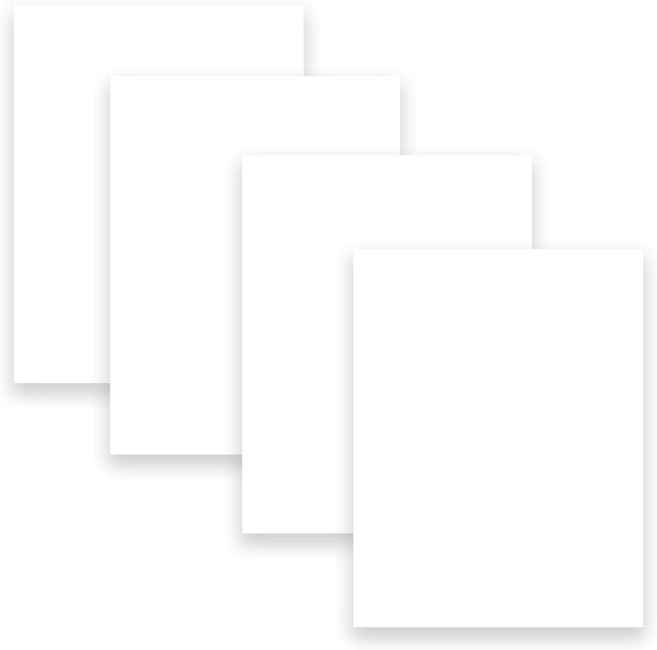 Premium Super Thick Blank White 130# Cover 3" x 5" Index Cards - 350 ...