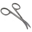 Coloplast Ostomy Scissors, Curved Tip, Stainless Steel, Silver, Part No ...