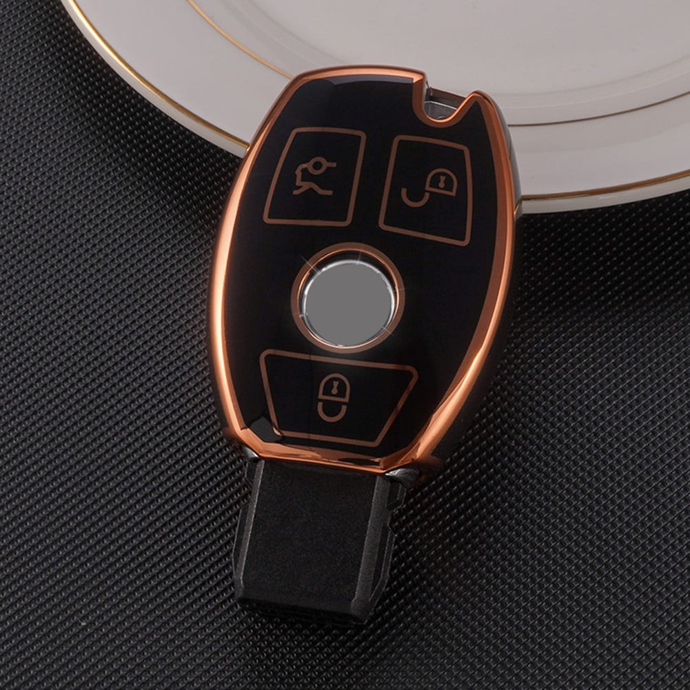 Premium TPU Key Case with Signal Friendly Design for Mercedes For Benz ...