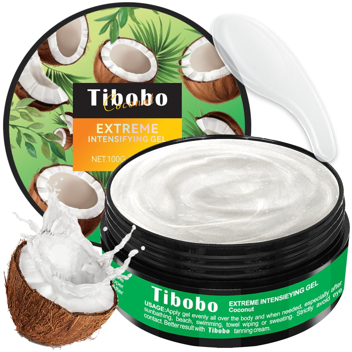 Premium Tanning Gel 100g - For Sunbed Use & Outdoor Sun Tanning ...