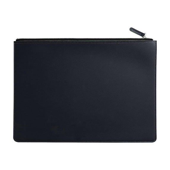 Premium Textured Faux Leather Handheld Business Briefcase, Water ...