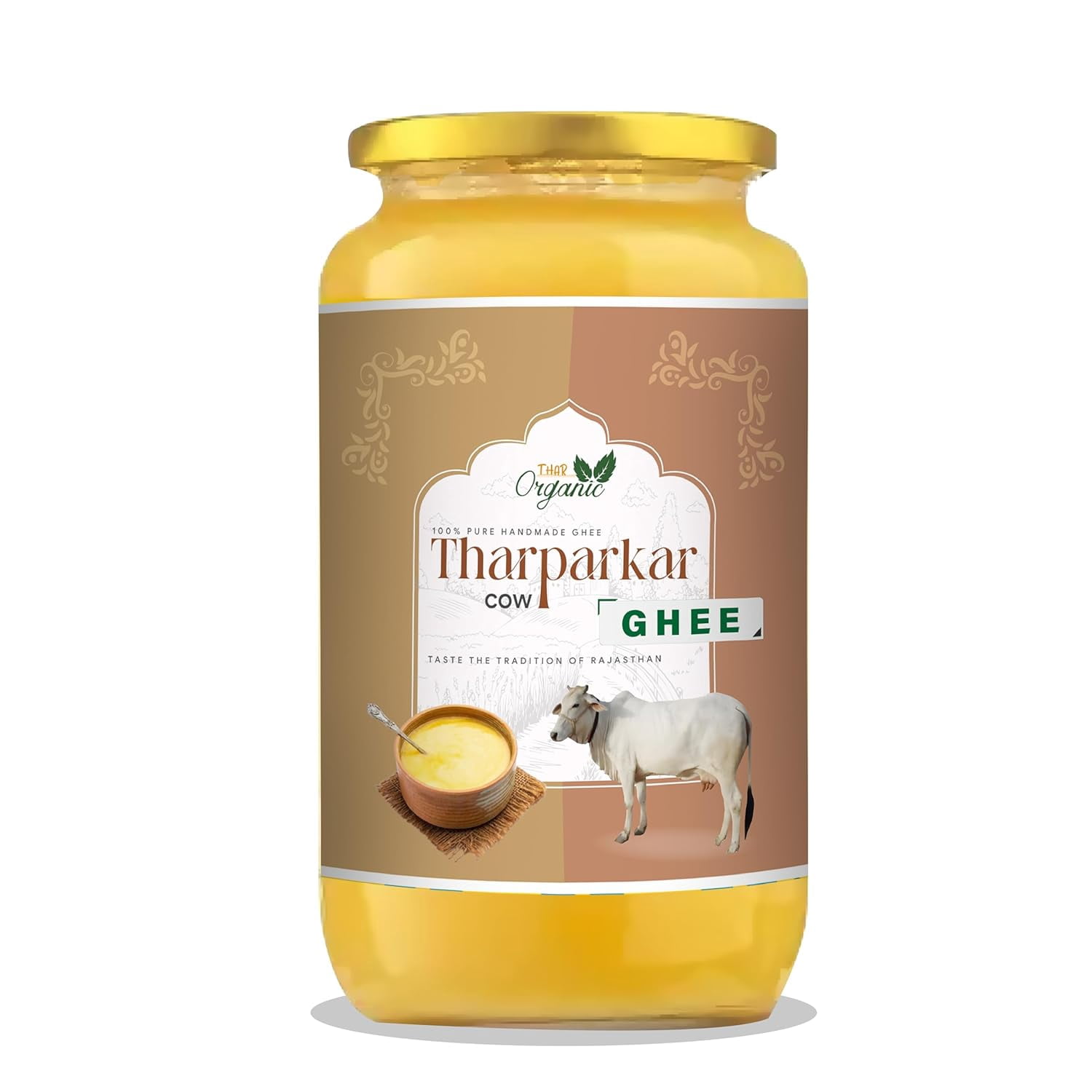 Premium Tharparkar Cow Ghee By Tharorganic | Vedic Bilona Method ...