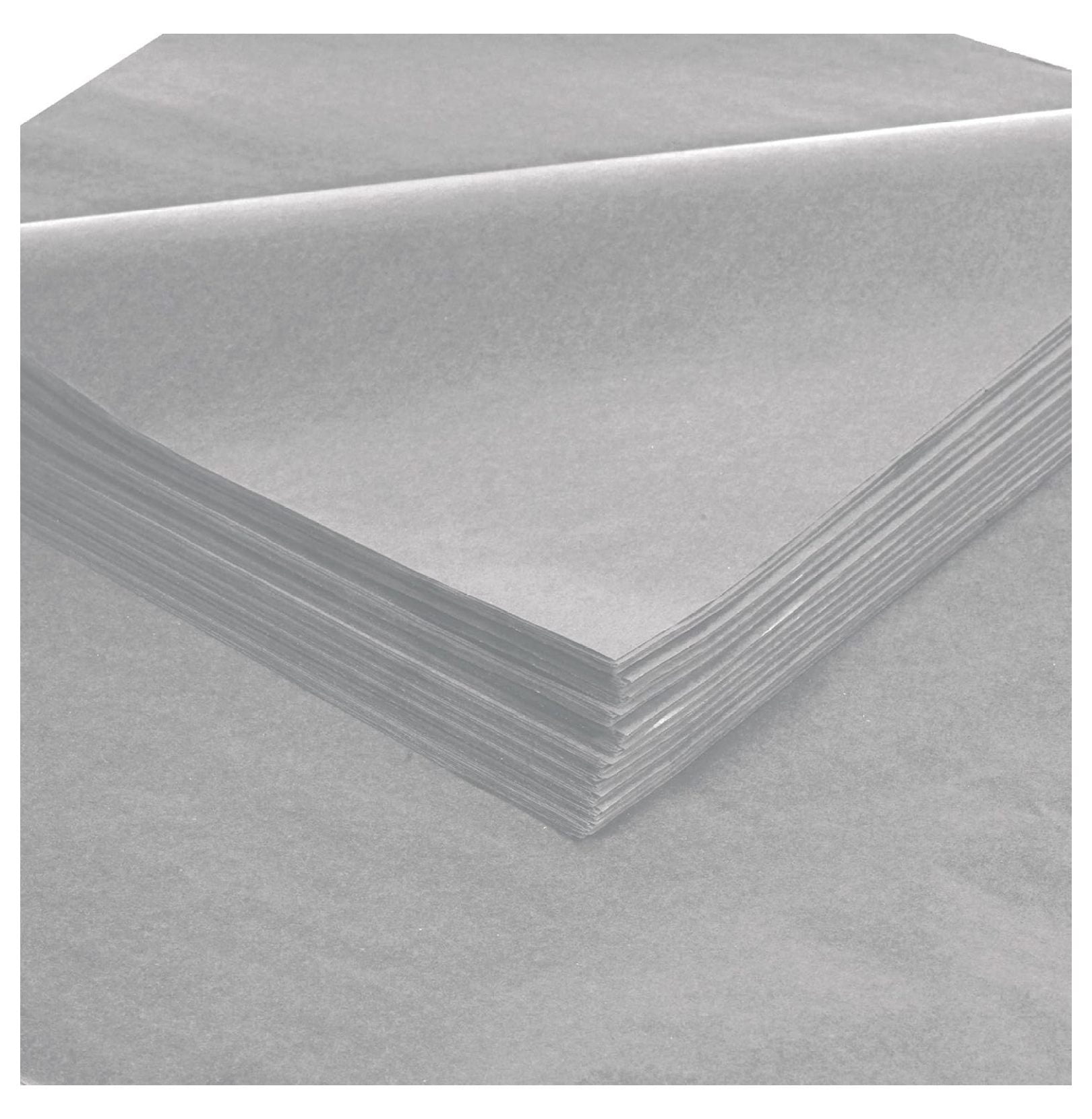 Premium Tissue Paper Gift Wrap, 20" x 30", Light Gray, Bulk Pack (480 ...