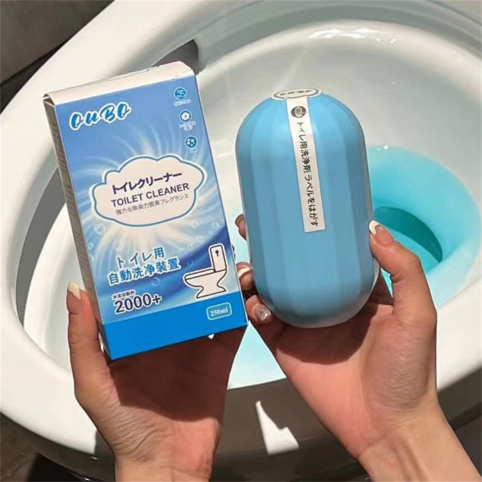 Premium Toilet Bowl Cleaner 250ml | Hanging Automatic Dispenser | Long ...