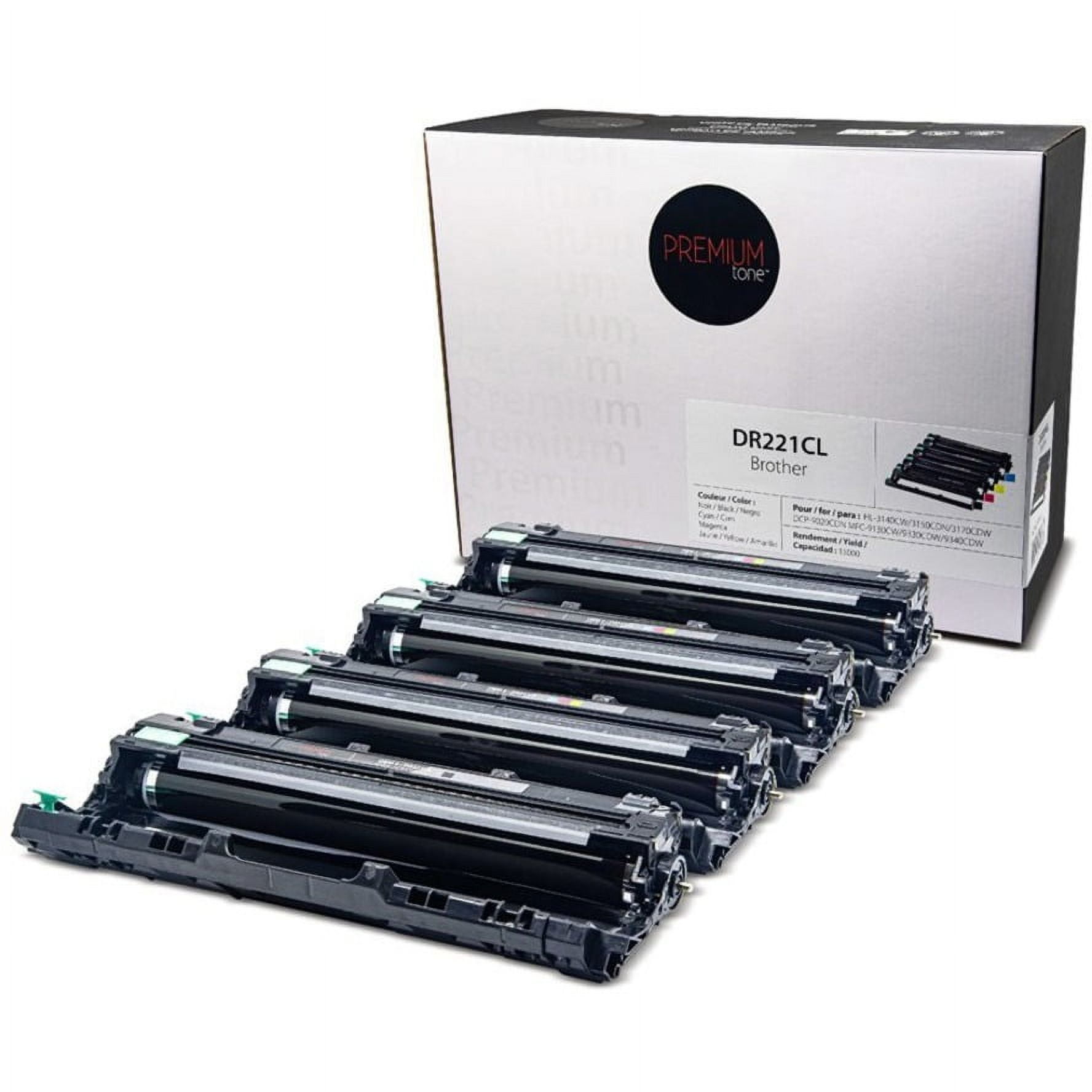 Premium Tone Drum Unit, Alternative for Brother DR221CL - Walmart.com
