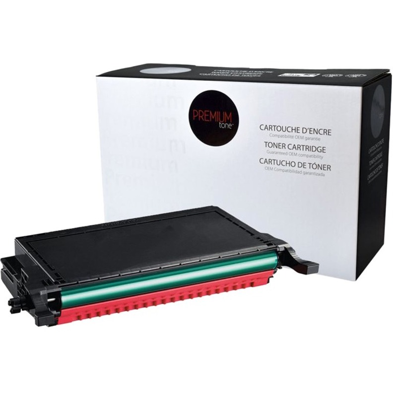 Premium Tone Toner Cartridge, Alternative for Samsung CLT-M508L, Magenta, 4000 Pages, 1 Pack ...