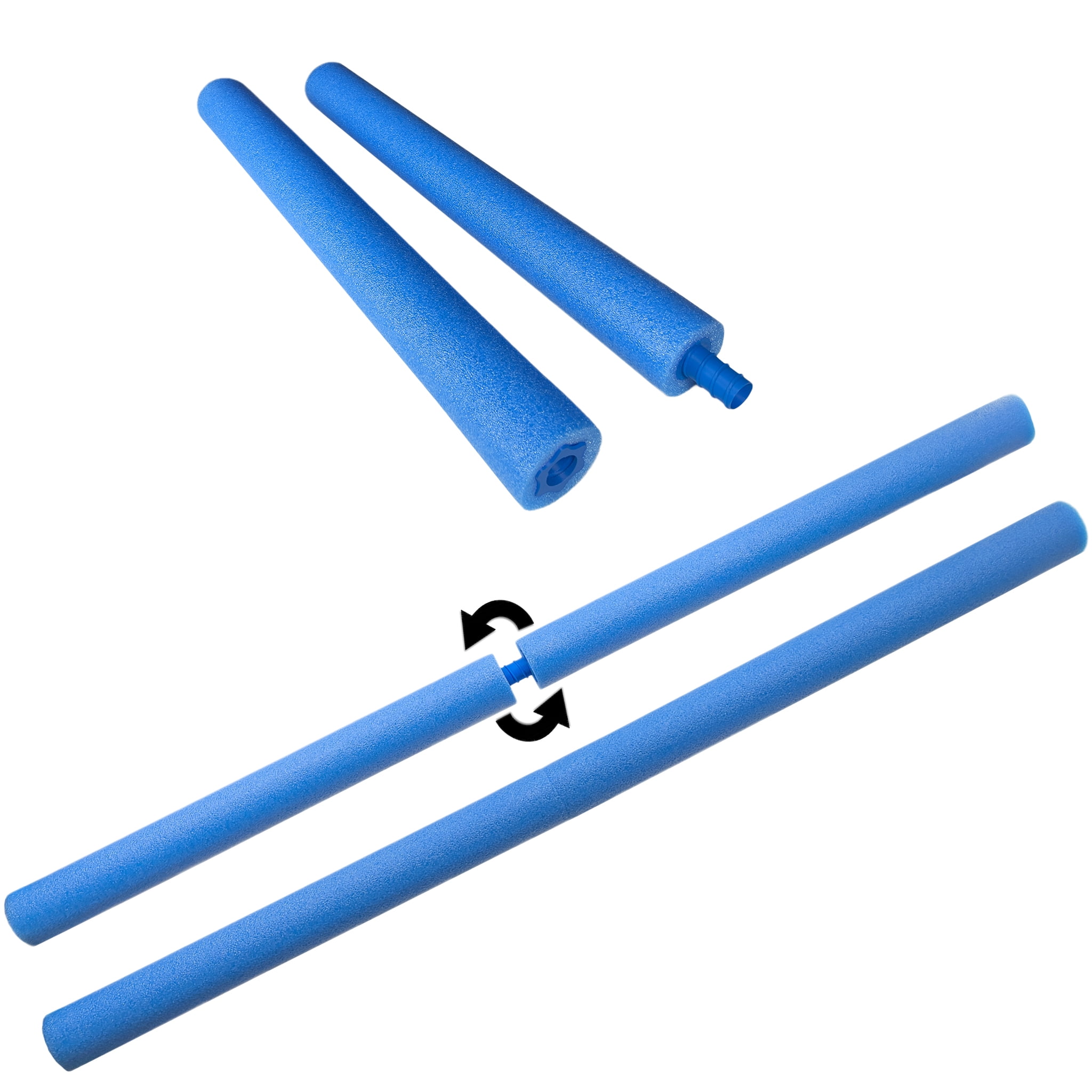 Premium Travel Portable Pool Foam Swim Noodle Float - Set of Two ...