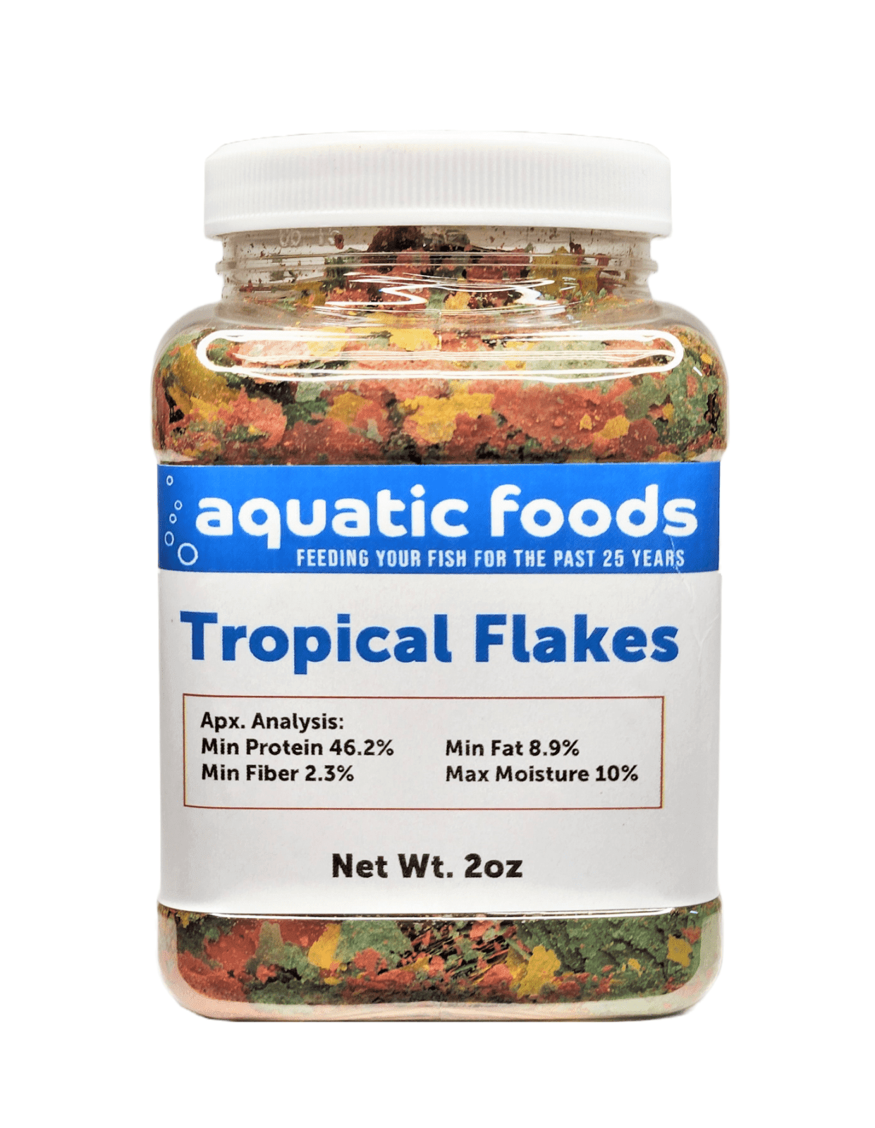 Premium Tropical Fish Flakes, for All Community Tropical Fish, Cichlids ...