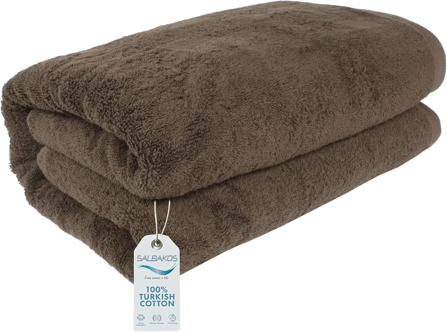 Premium Turkish Jumbo Bath Sheet, 100% Turkish Cotton, Absorbent ...