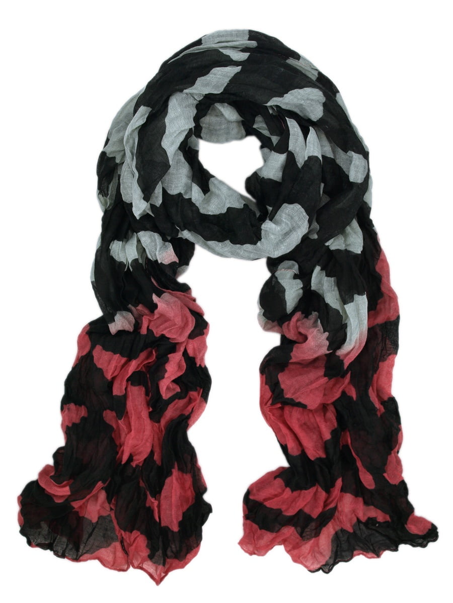 Premium Two Tone Wave Scarf - Walmart.com
