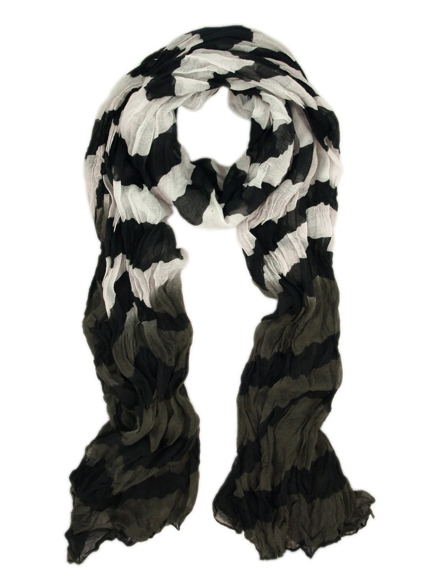 Premium Two Tone Wave Scarf - Walmart.com