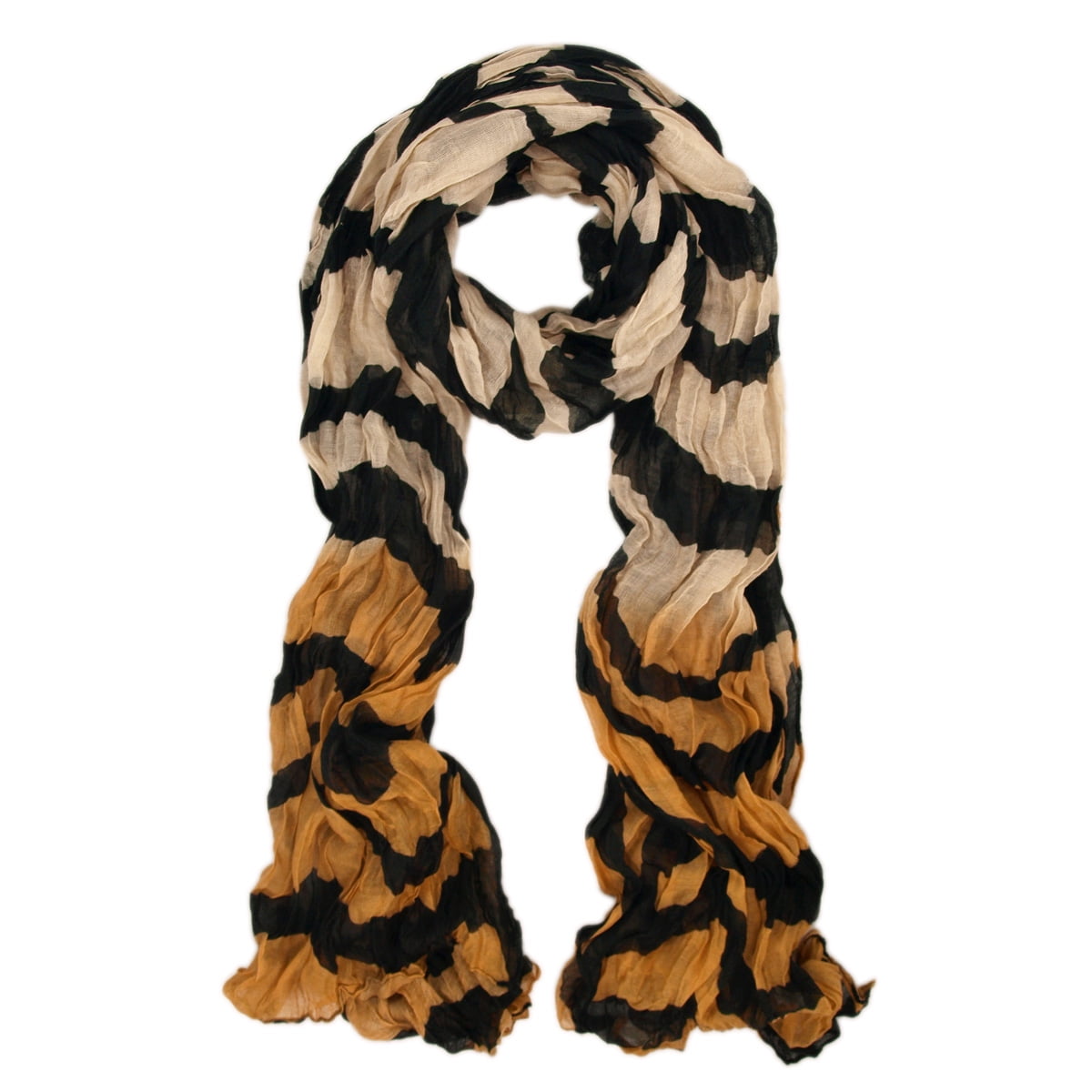 Premium Two Tone Wave Scarf - Walmart.com