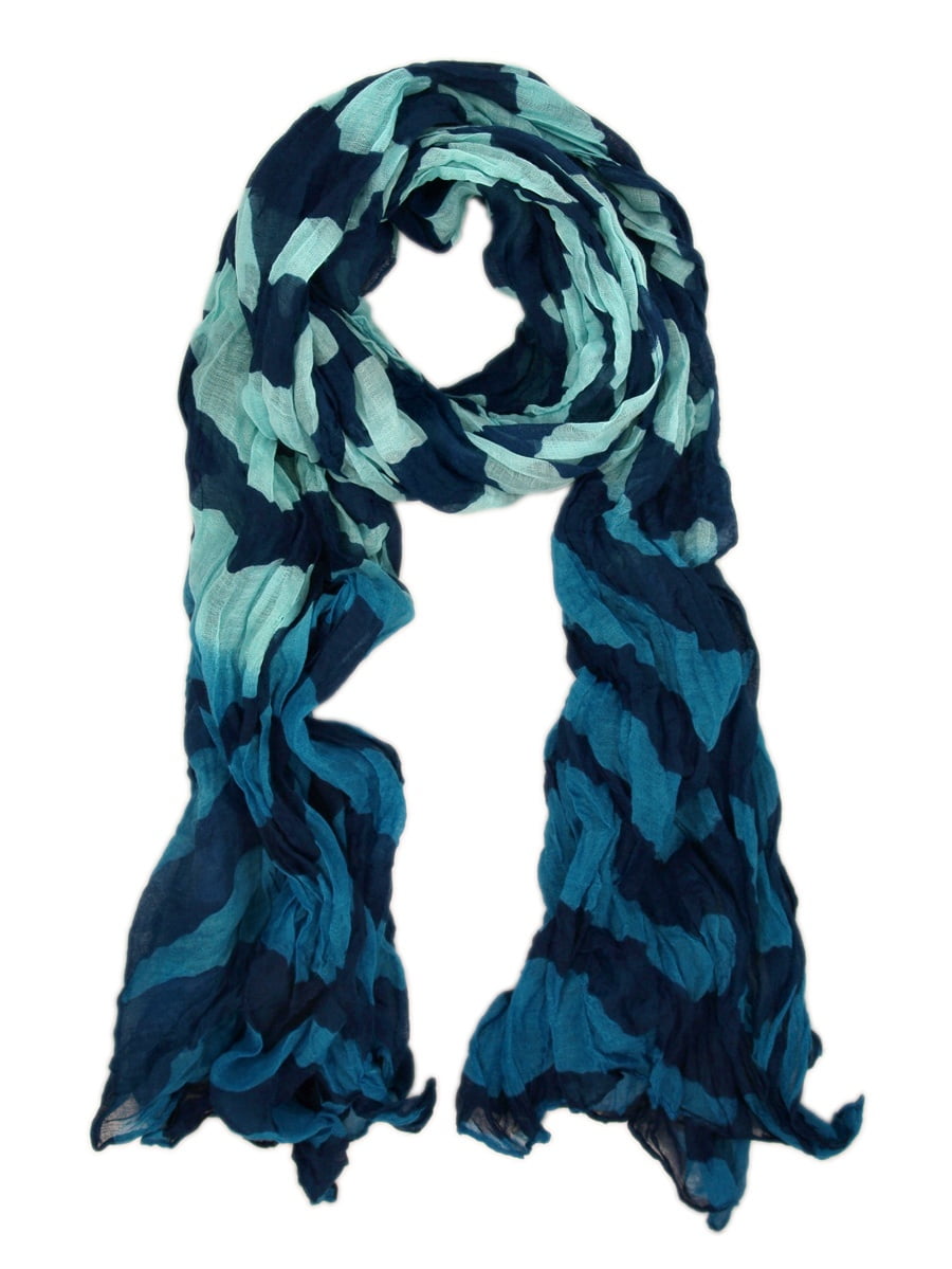 Premium Two Tone Wave Scarf - Walmart.com
