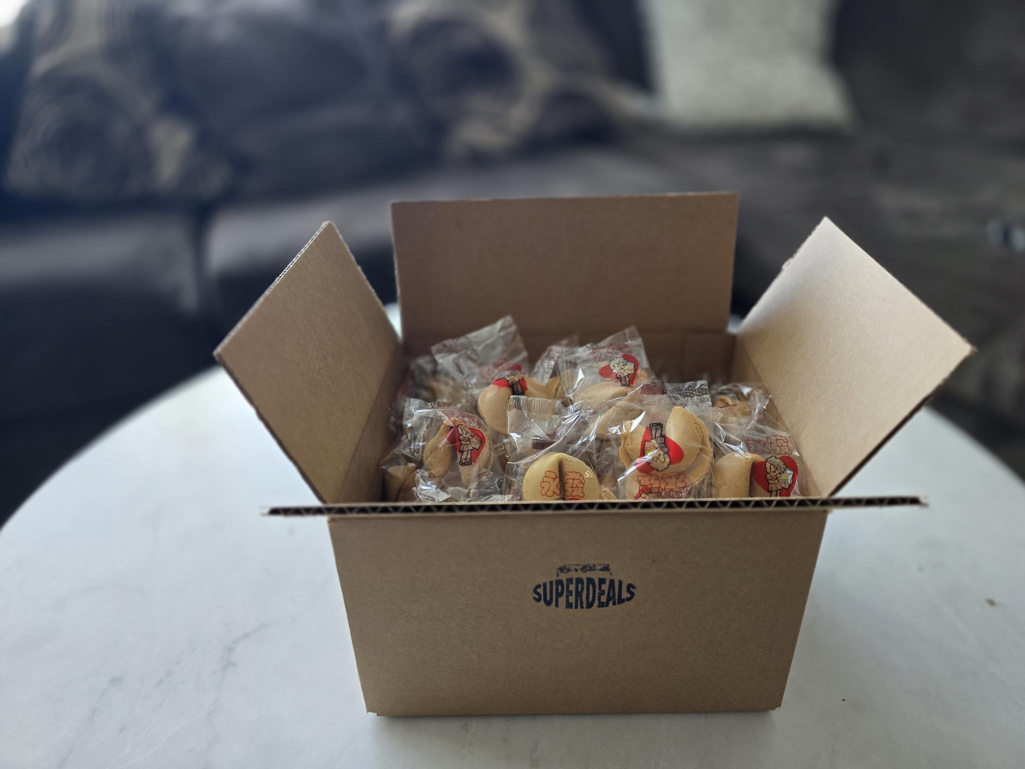 Superdeals Store, Fresh Vanilla-Flavored Fortune Cookies, 100-Pack ...