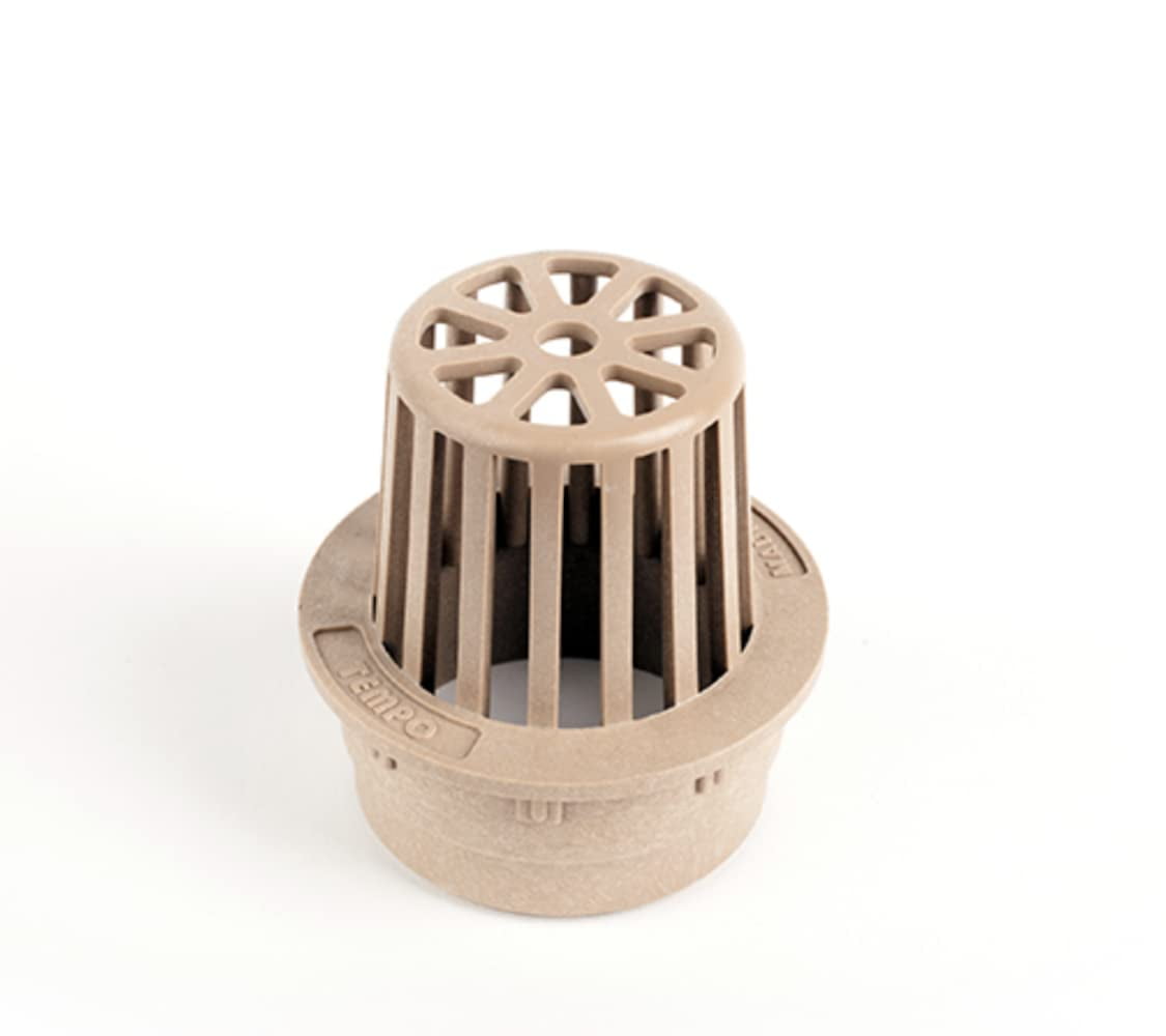 Premium USA Made 3" Inch SAND Outdoor Round Atrium Drain Grate Cover ...