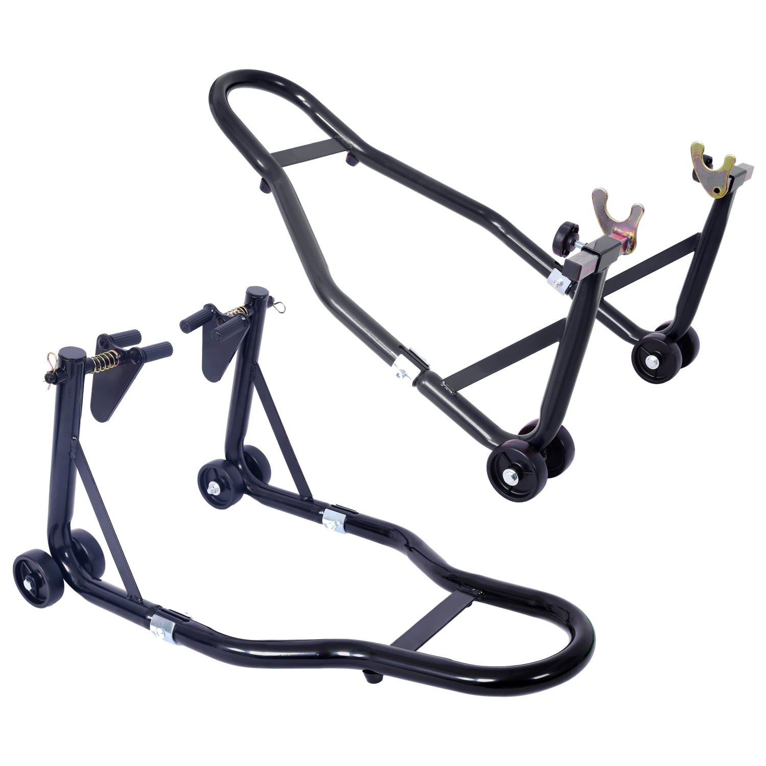 Motorcycle Stand 1000LB Sport Bike Front and Rear Wheel Lift Swingarm ...