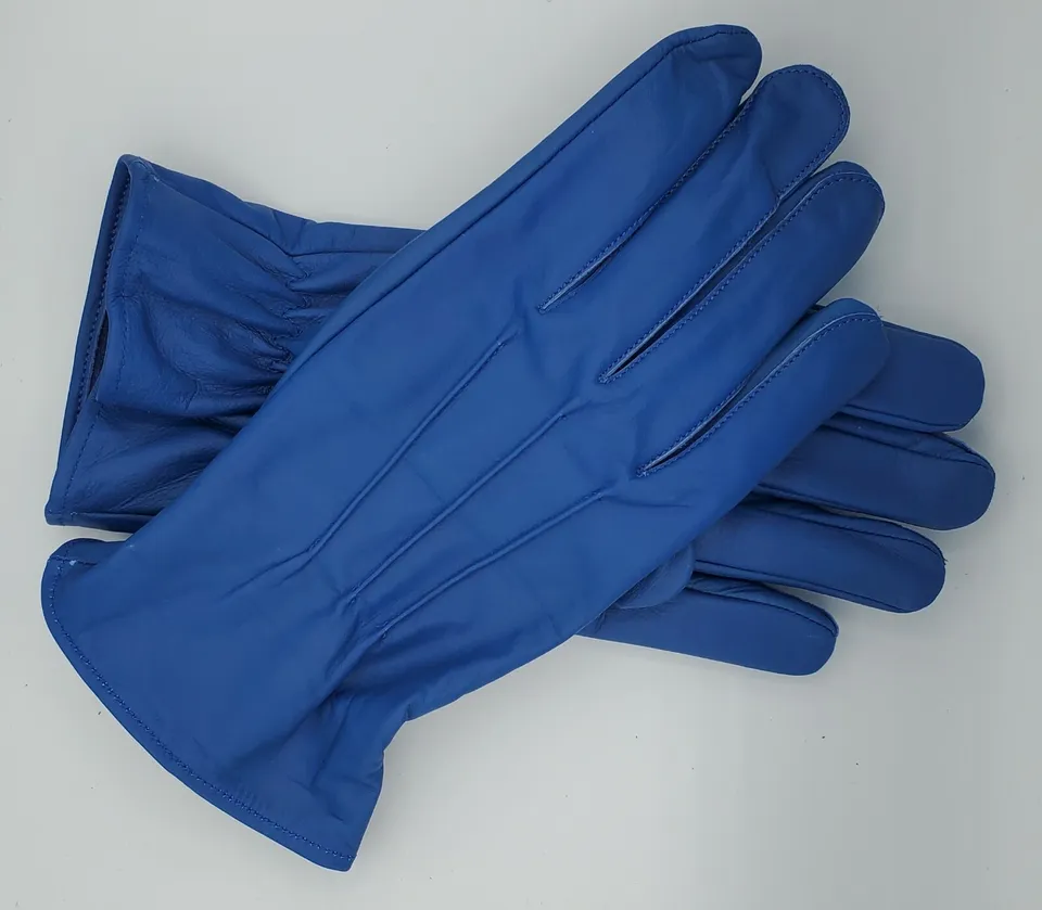 Premium Unlined Police Dressing Driving Gloves, Soft Sheep Genuine ...