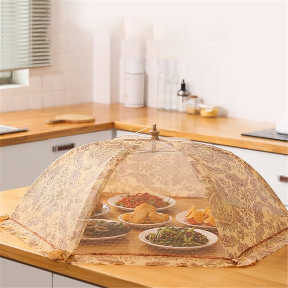 Premium Up Mesh Screen Food Cover Tent Umbrella Reusable And Outdoor ...