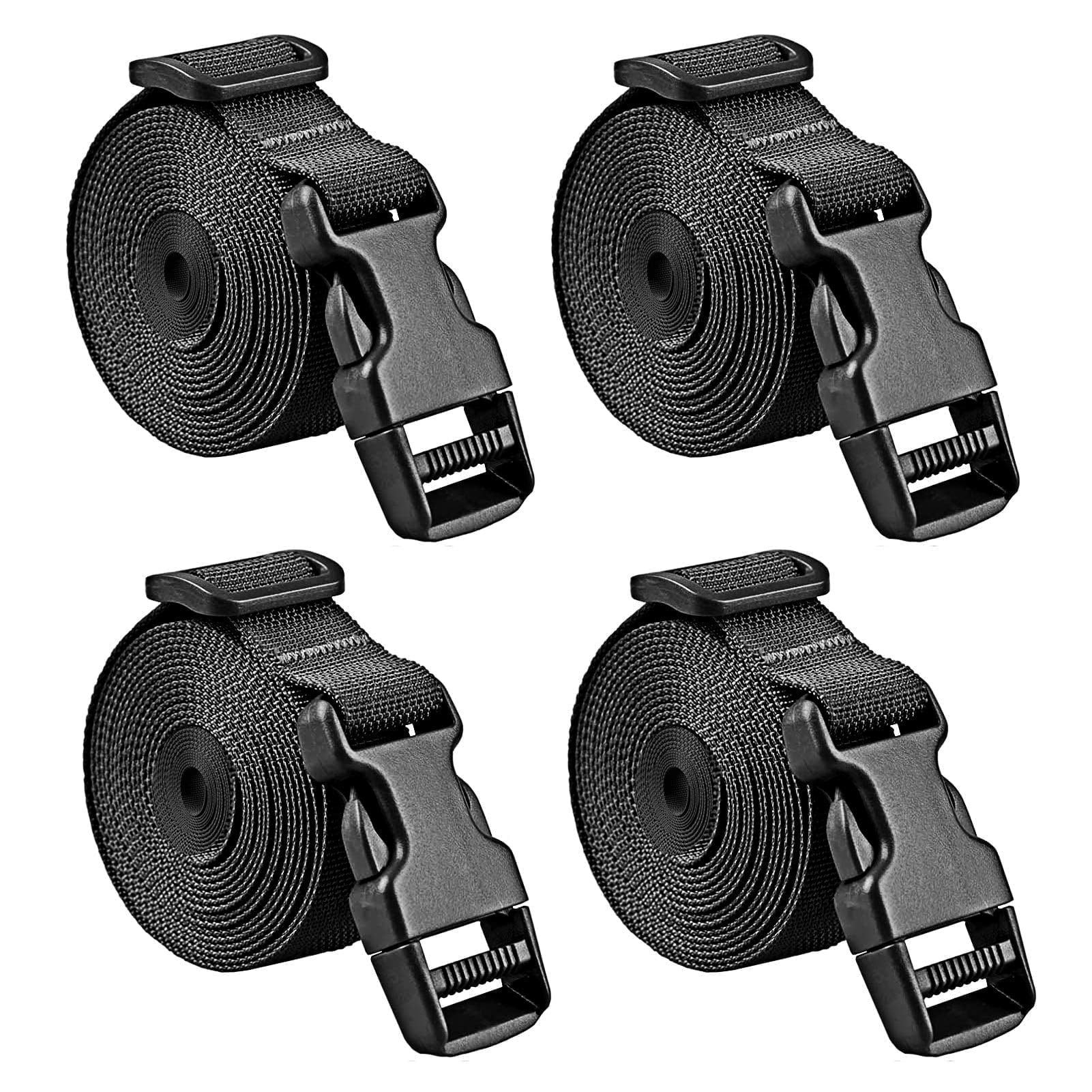Premium Utility Straps with Quick Release Buckle Adjustable Short Nylon ...