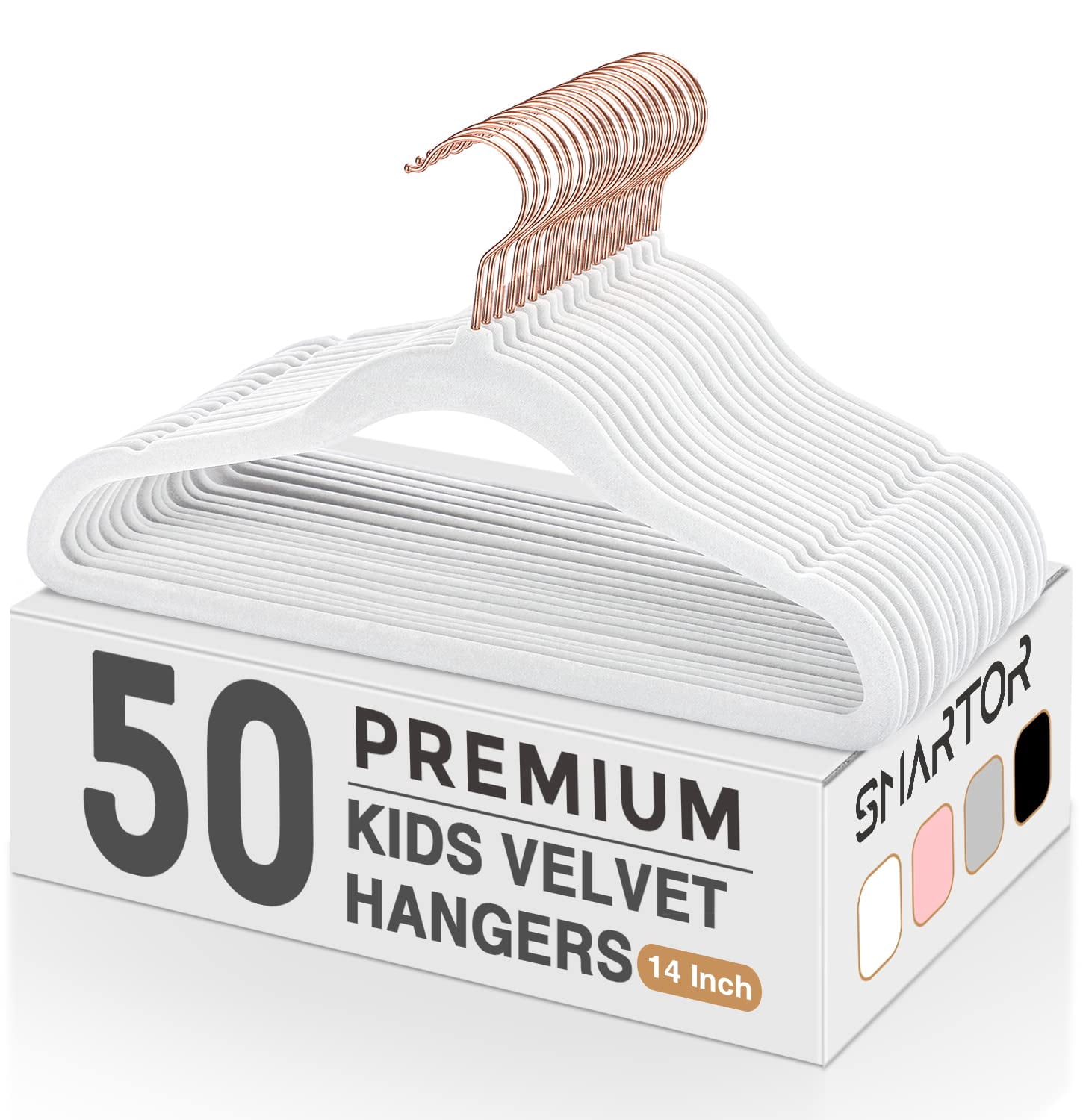 Premium Velvet Hangers 50 Pack, 14 Inch Non Slip Hangers for Closet ...