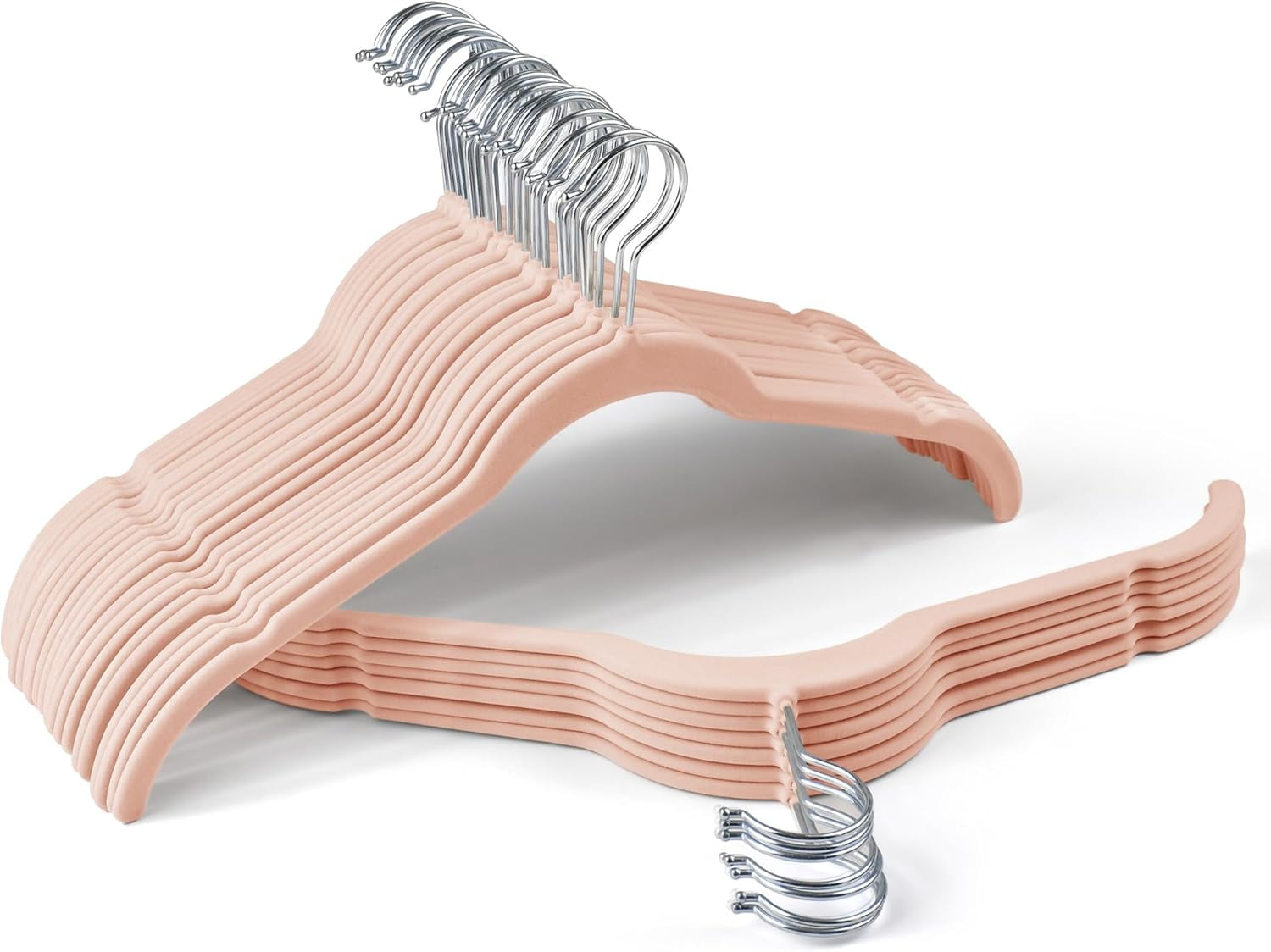 Premium Velvet Shirt Hangers 30 Pack, Non-Slip 360° Swivel Hook Slim ...