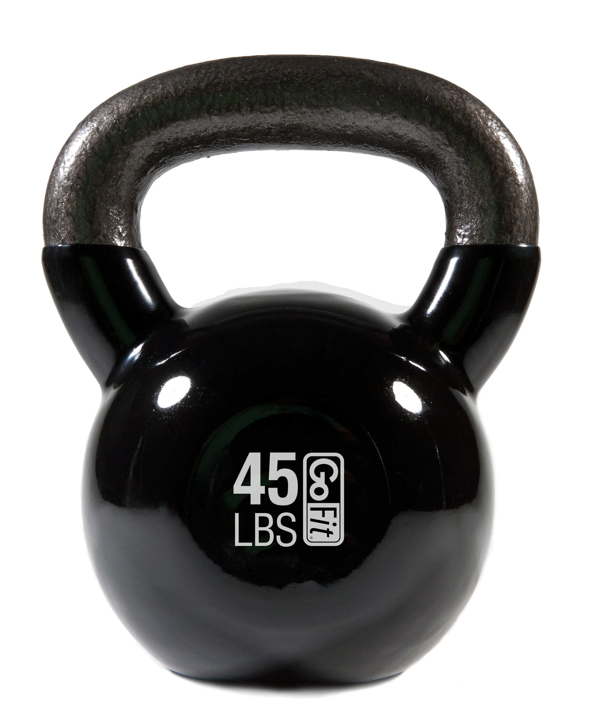 Premium Vinyl Dipped Kettle Bell With Introductory Training Dvd by ...