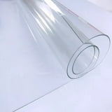 Premium Heavy-Duty Protective Covering: Clear Vinyl Fabric, Thick PVC ...