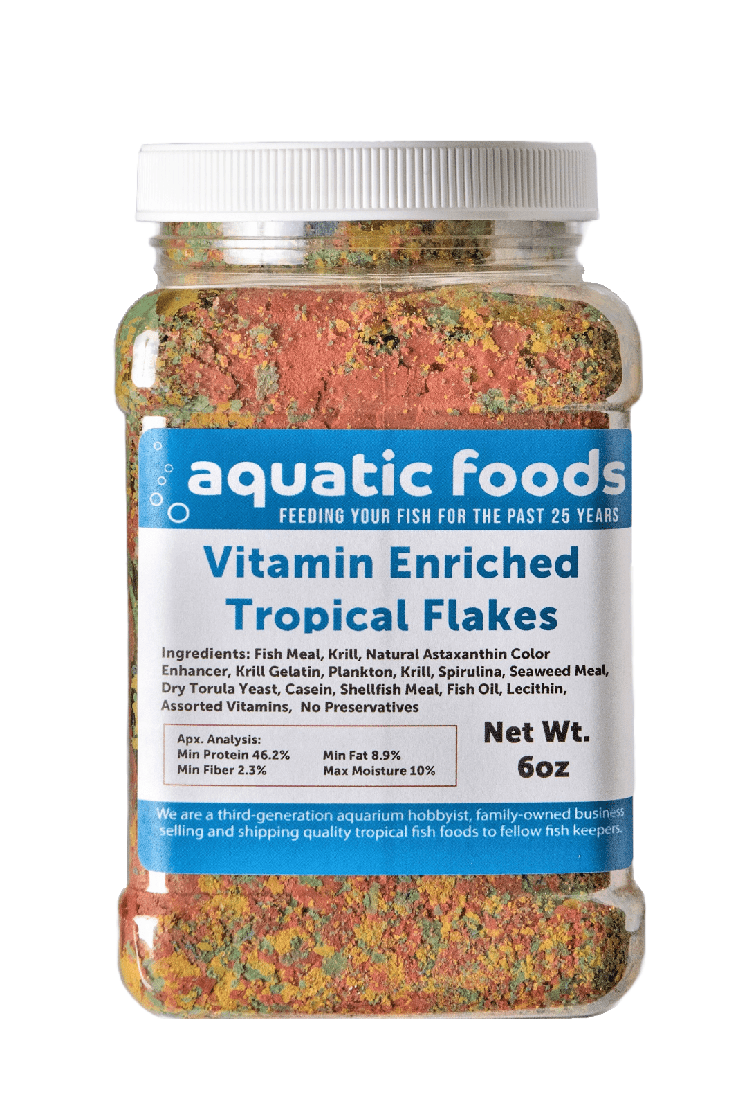 Premium Vitamin Enriched Tropical Flakes for All Community Tropical ...