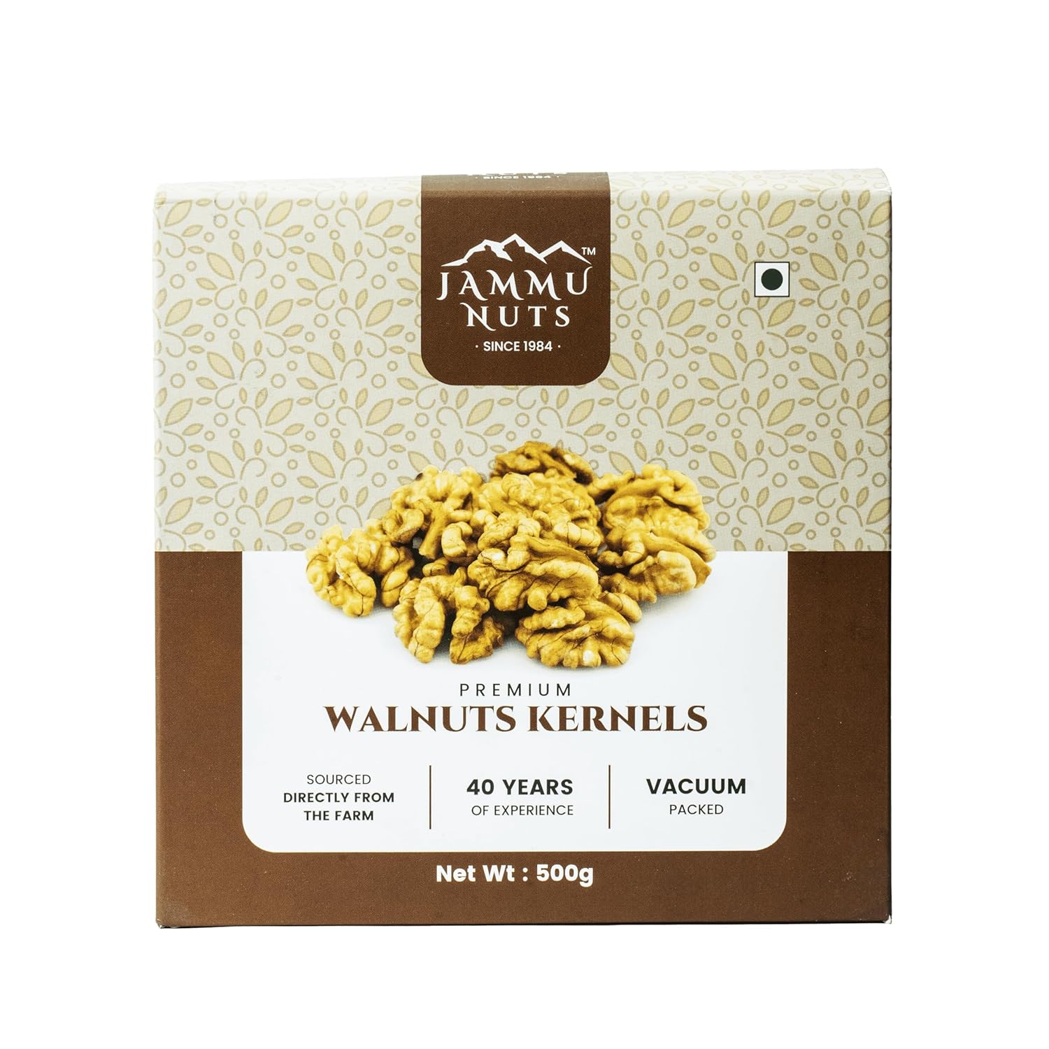 Premium Walnuts Kernels By Jammu Nuts 500gm, | Rich In Proteins, Fiber ...