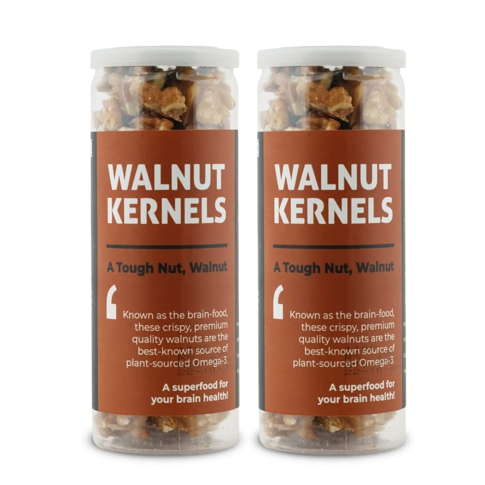 Premium Walnuts Kernels By Omay Foods 200gm, (100gm * Pack Of 2 ...