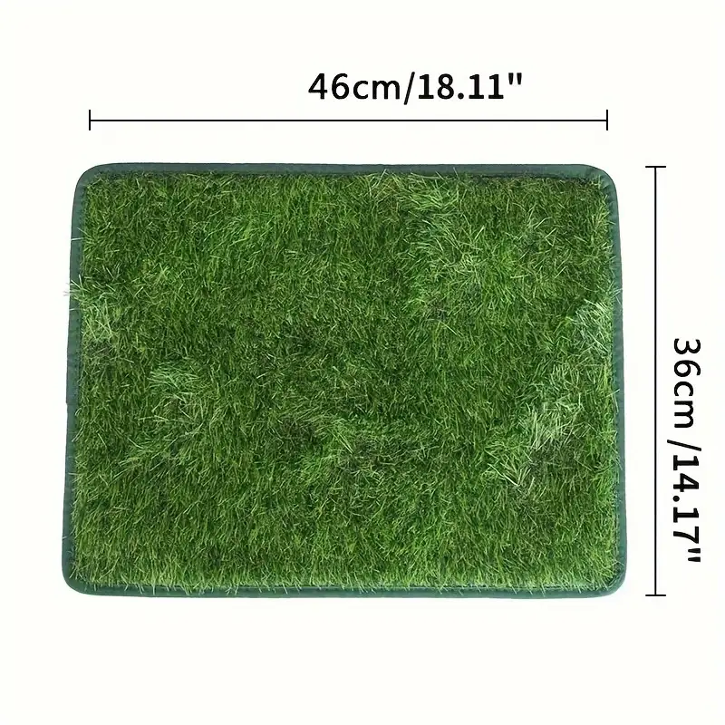 Premium Washable Dog Training Mat-Indoor/Outdoor Grass Trimmer ...
