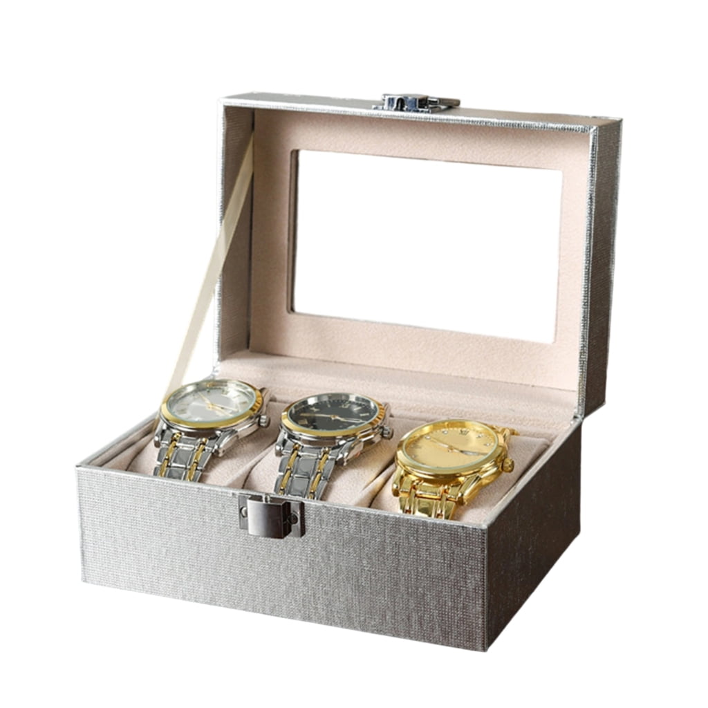 Premium Watch Storage Box With Secure Lock And Multiple Compartments ...