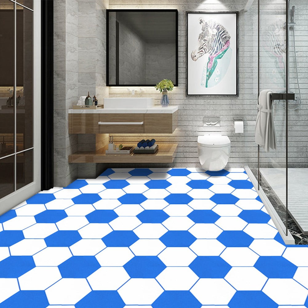 Premium Waterproof Bathroom Floor Stickers - Enhance Your Space ...