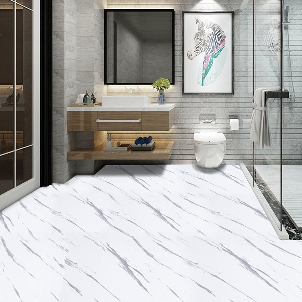 Premium Waterproof Bathroom Floor Stickers - Enhance Your Space ...