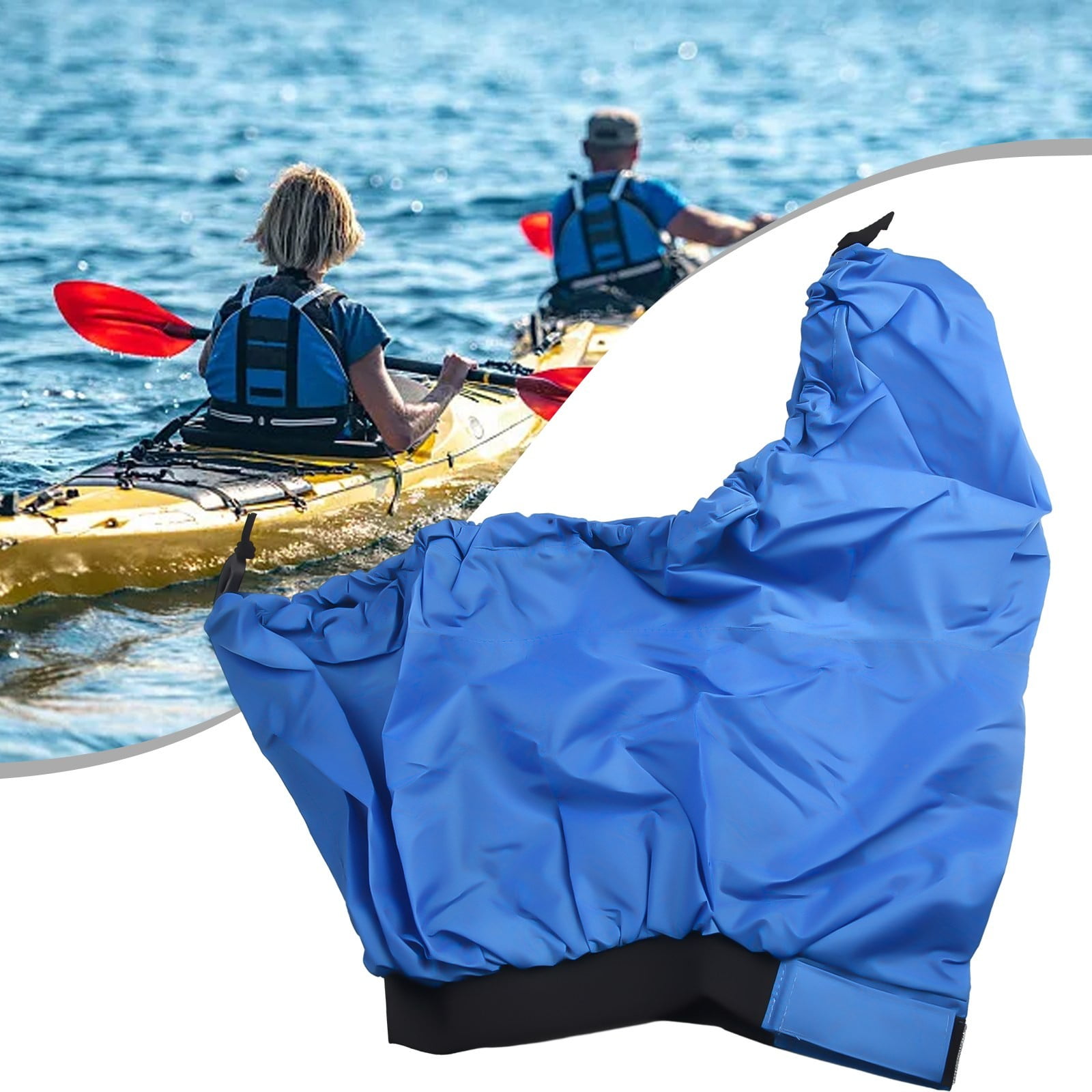 Premium Waterproof Kayak Canoe Boat Spraydeck Spray Deck Skirt Cockpit ...