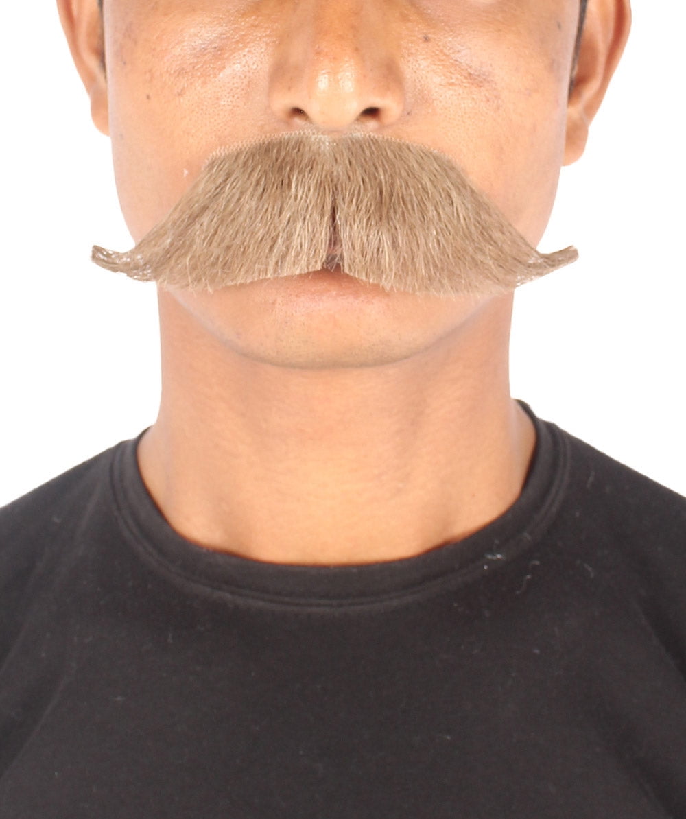 Premium Watson Human Facial Hair Mustache For Men | HPO - Walmart.com