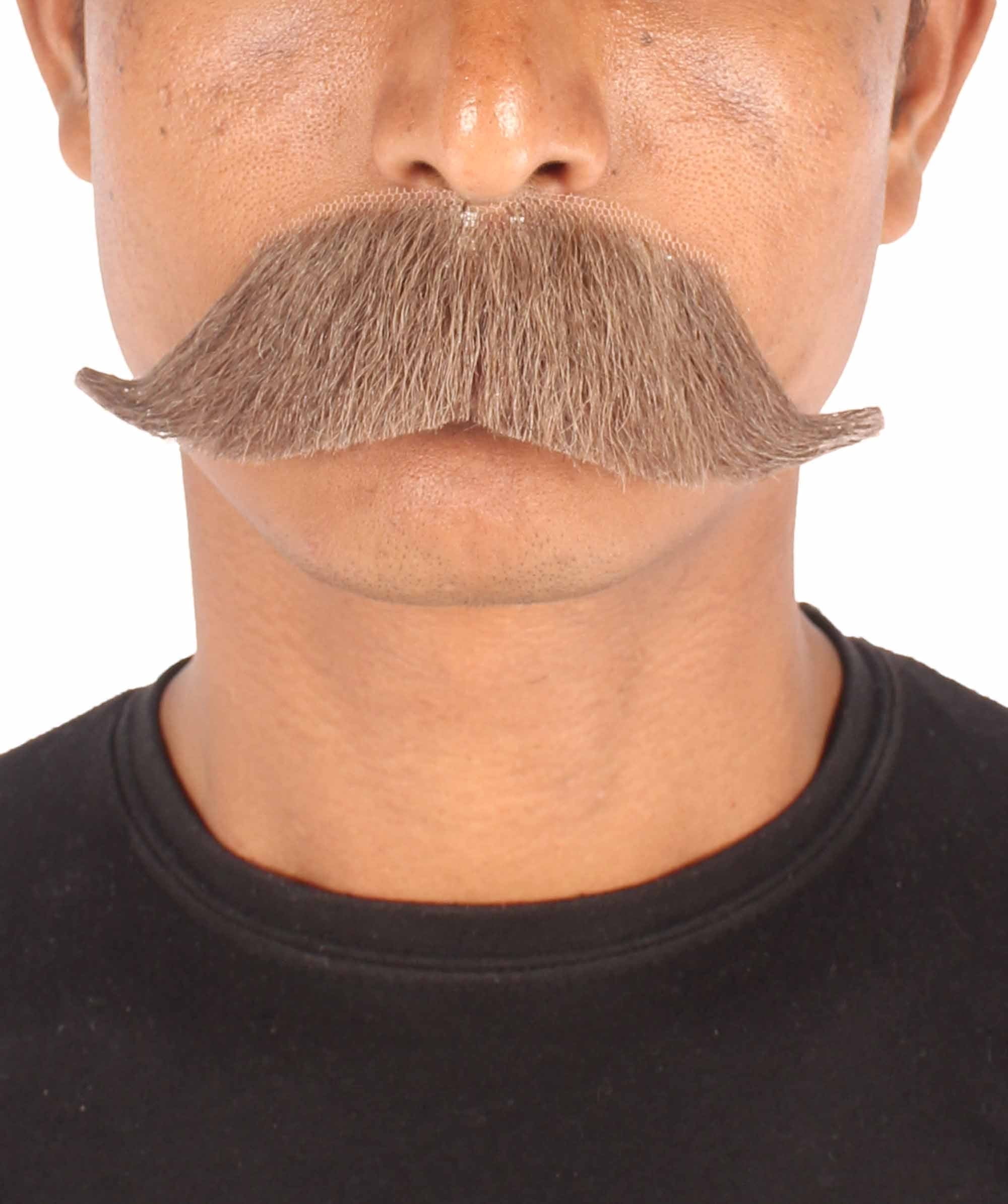 Premium Watson Human Facial Hair Mustache For Men | HPO - Walmart.com