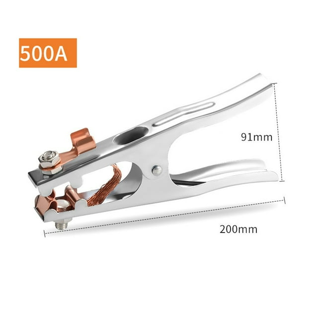 Premium Welding Ground Clamp - Compatible With Mig MMA Tig Welder ...