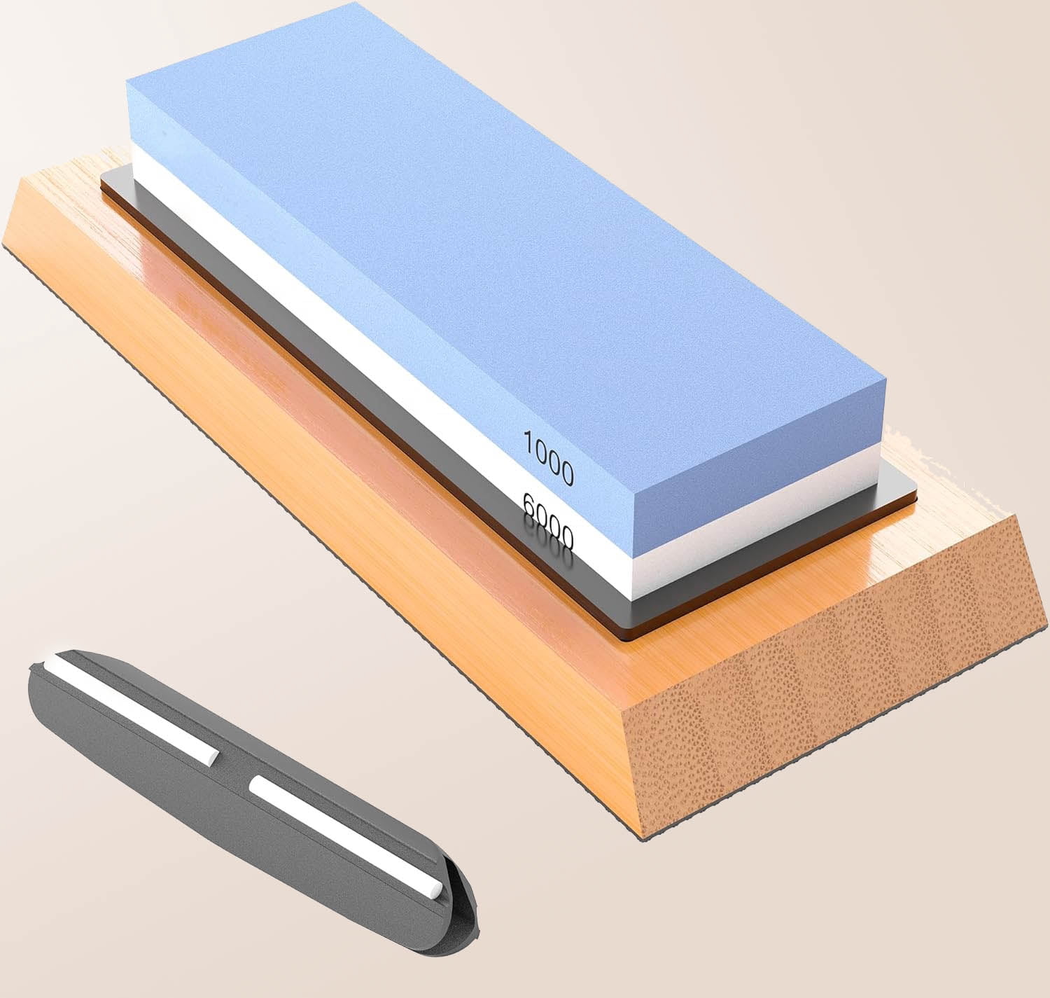 Premium Whetstone Knife Sharpening Stone 2 Side Grit 1000/6000 ...