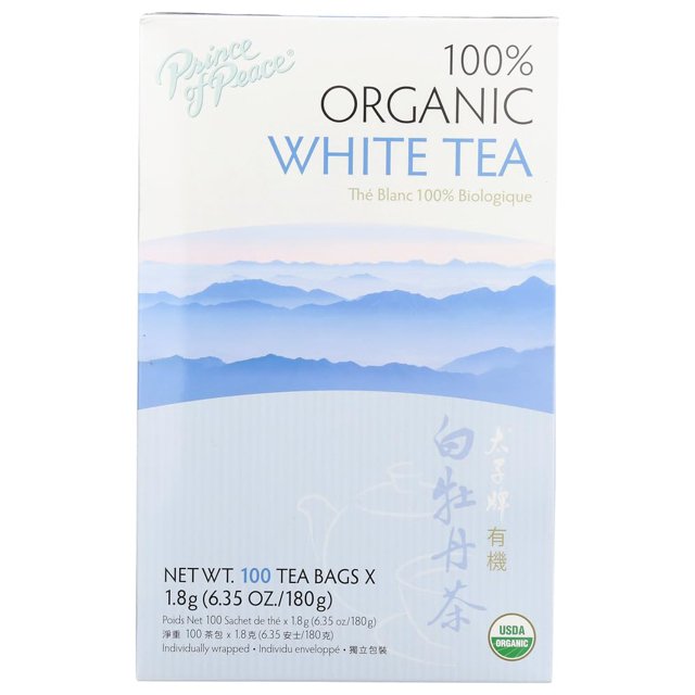 Premium White Tea, 4 Pack - 100 Tea Bags Each – White Tea Bags ...