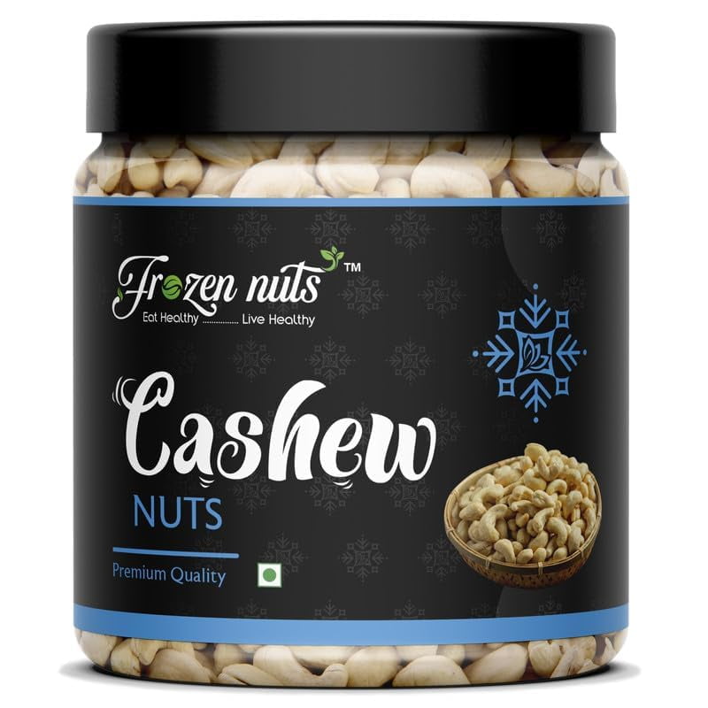 Premium Whole Crunchy Cashew Nuts By Frozen Nuts 1kg, 35.2 Ounce ...