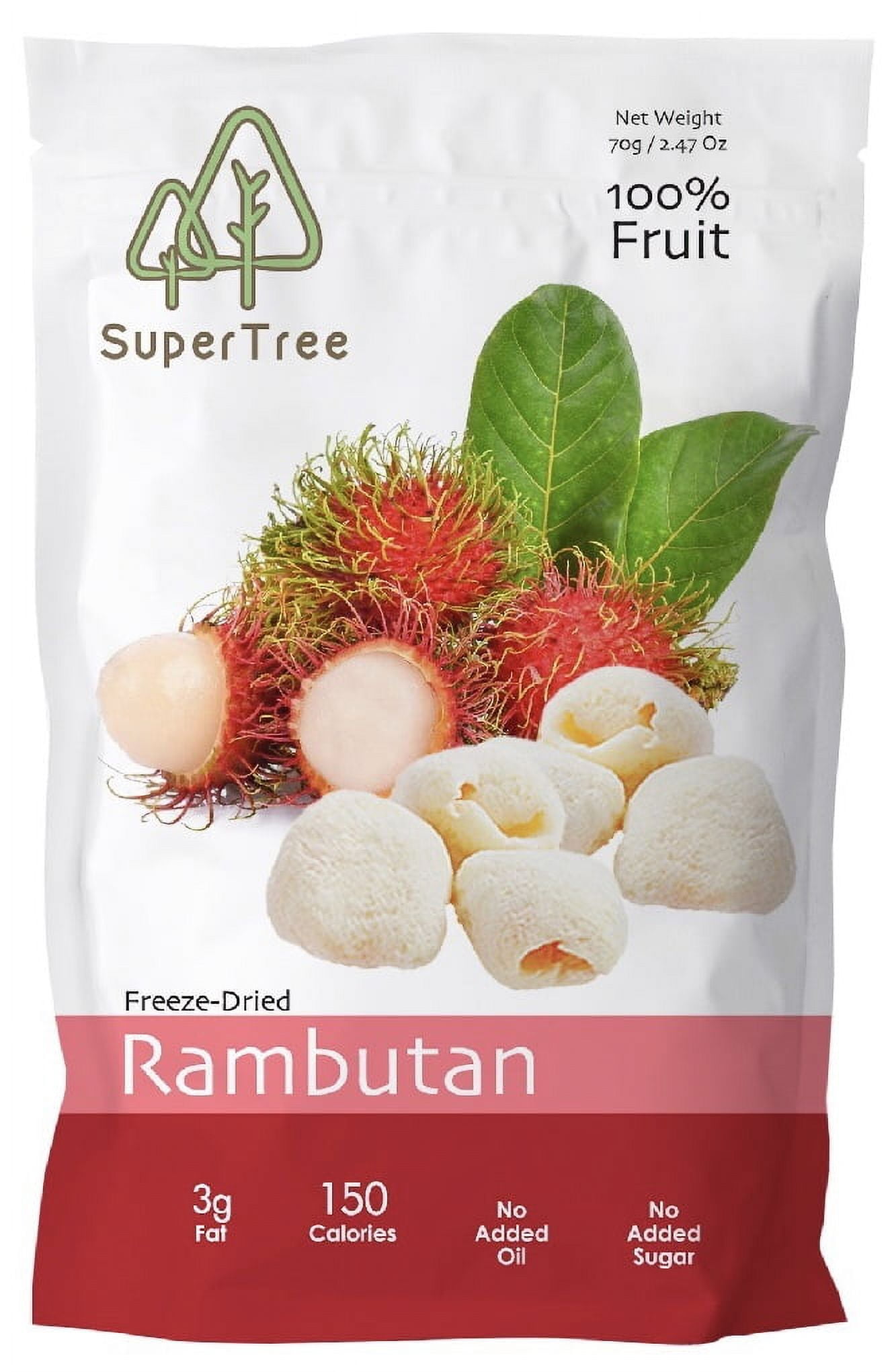 Premium Whole Freeze Dried Rambutan - Walmart.com