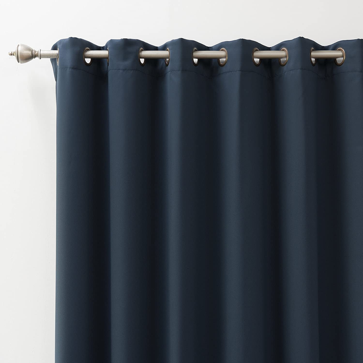 Premium Wide Width Thermal Insulated Blackout Curtain - Antique Bronze ...