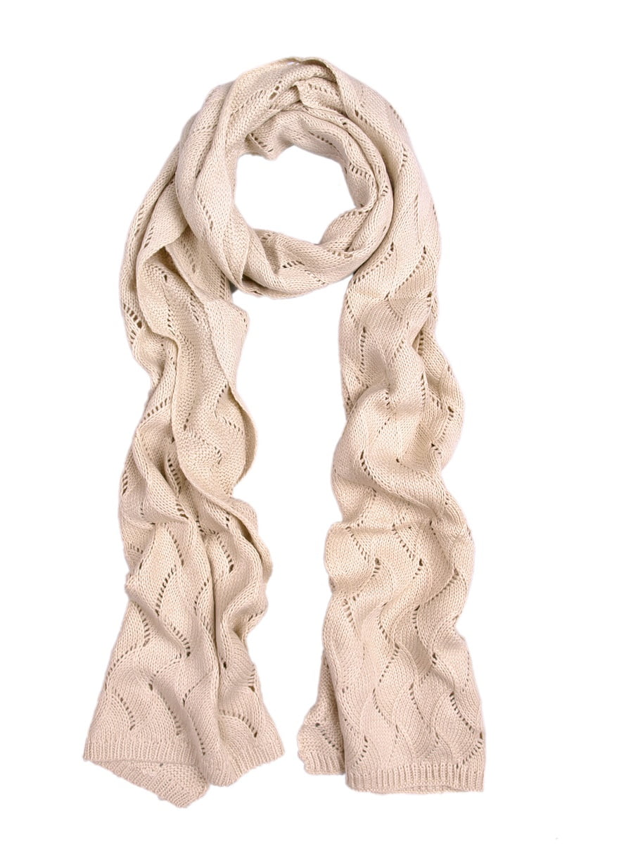 Premium Winter Flame Knit Scarf - Walmart.com