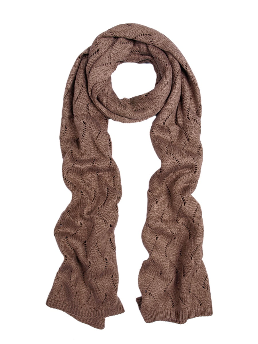 Premium Winter Flame Knit Scarf - Walmart.com