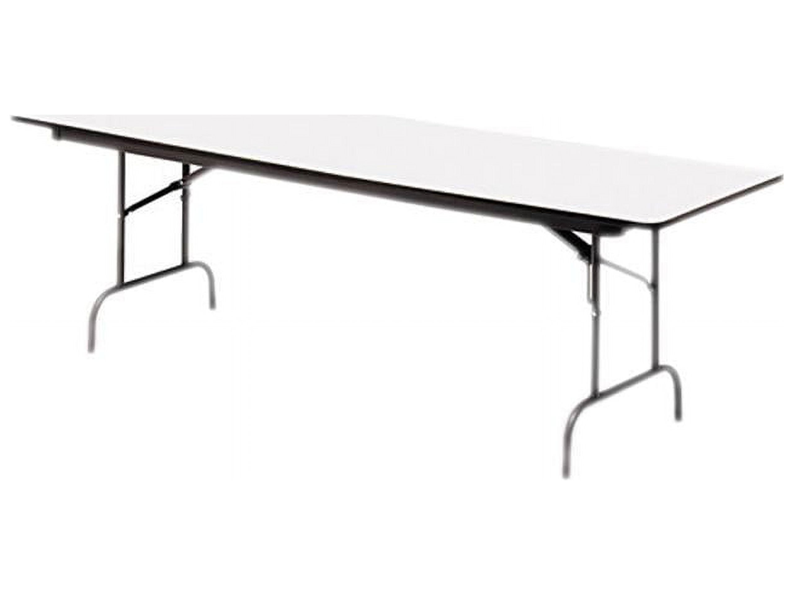 Premium Wood Laminate Rectangle Folding Table, 96w X 30d X 29h ...