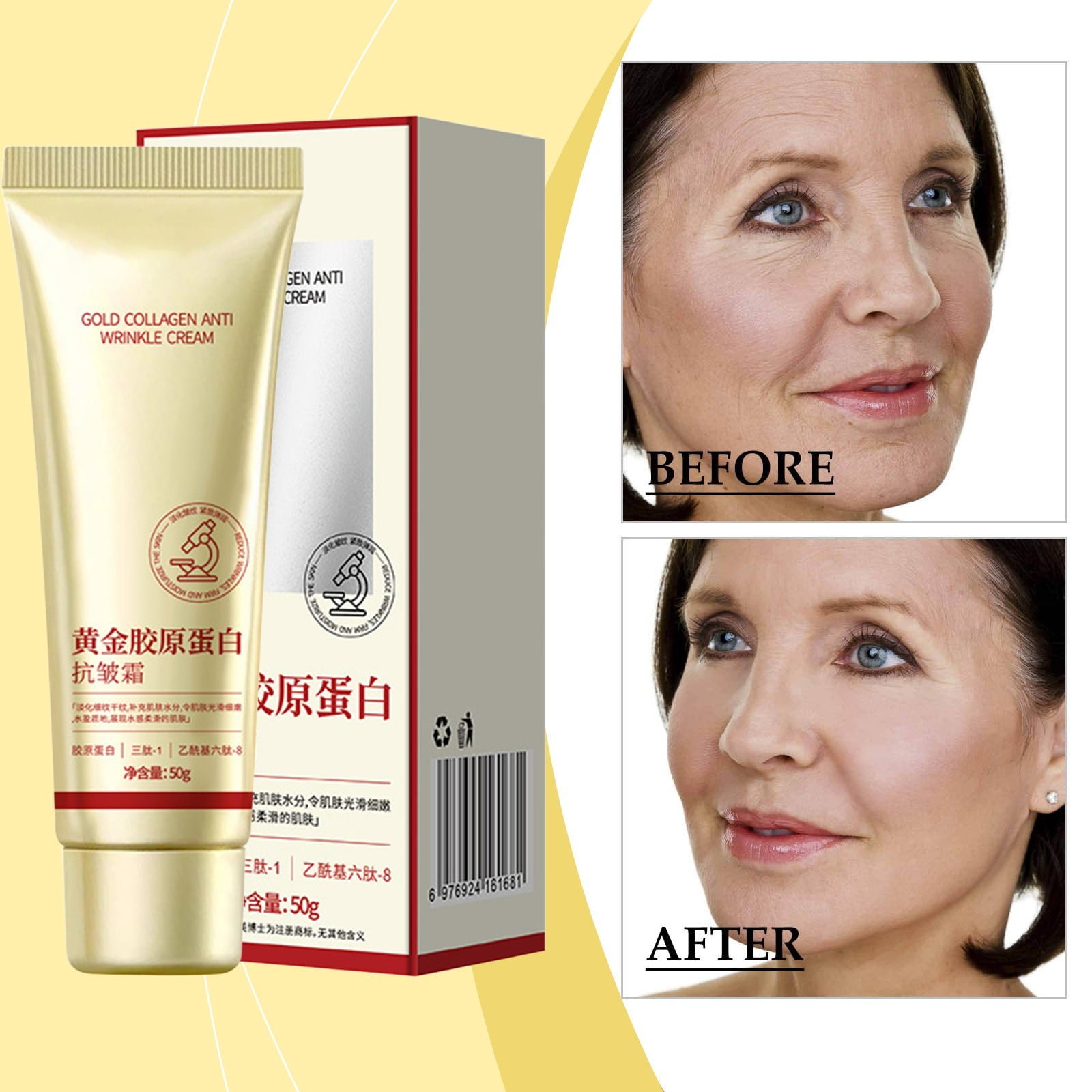 Premium Wrinkle Cream – Age-Defying Formula with Gold Particles ...