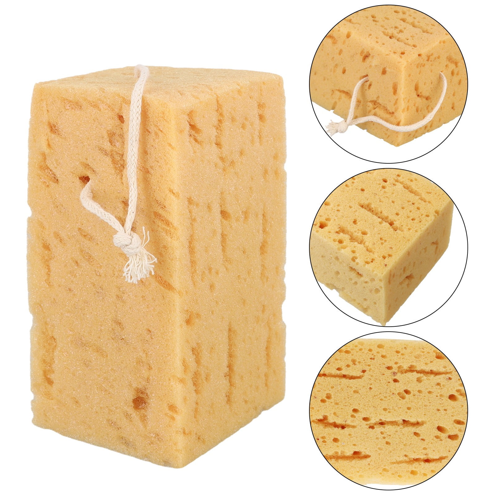 Premium Yellow Car Washing Sponge for Effective Cleaning And Long ...