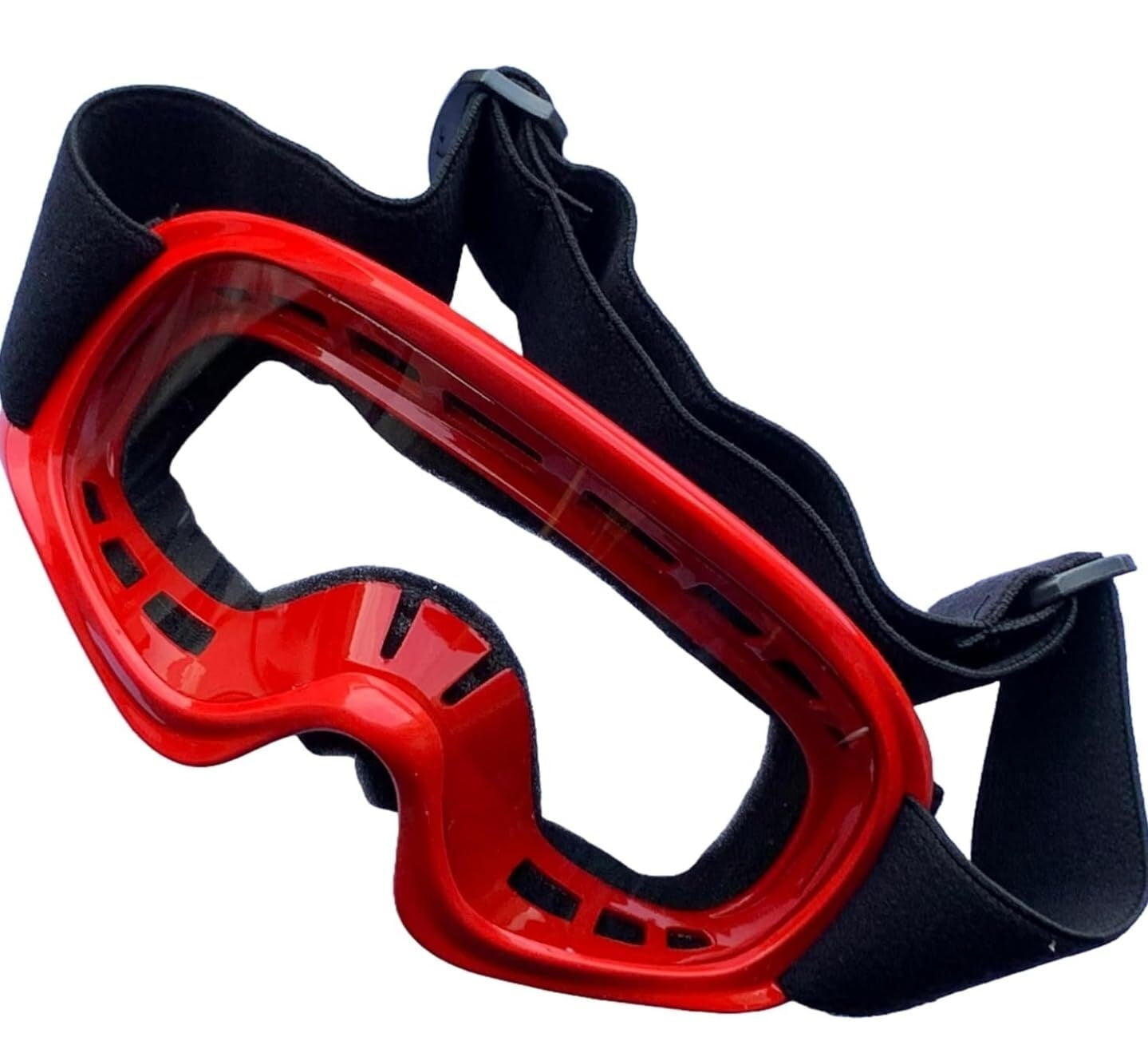 Premium Youth Dirt Bike Goggles RED - Adjustable, UV-Resistant Impact-Resistant Lens for ATV ...